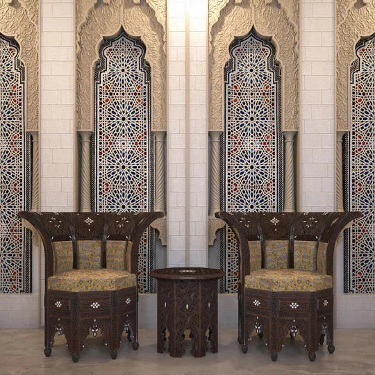 Andalusian Living Room Inspiration in Manama, Bahrain | Levantiques